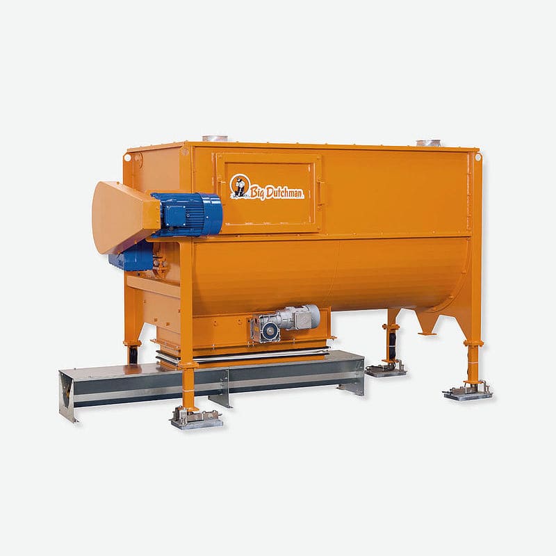 Vertical mixer - Dry mixer - Big Dutchman - horizontal / stationary