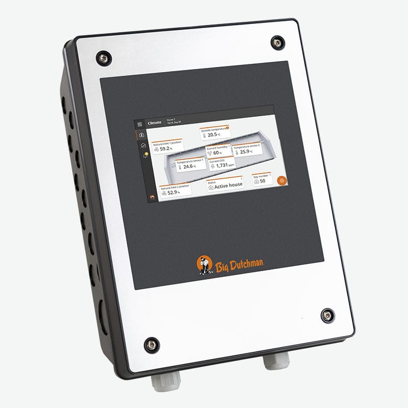Poultry house climate controller - Breezy - Big Dutchman - for barns ...