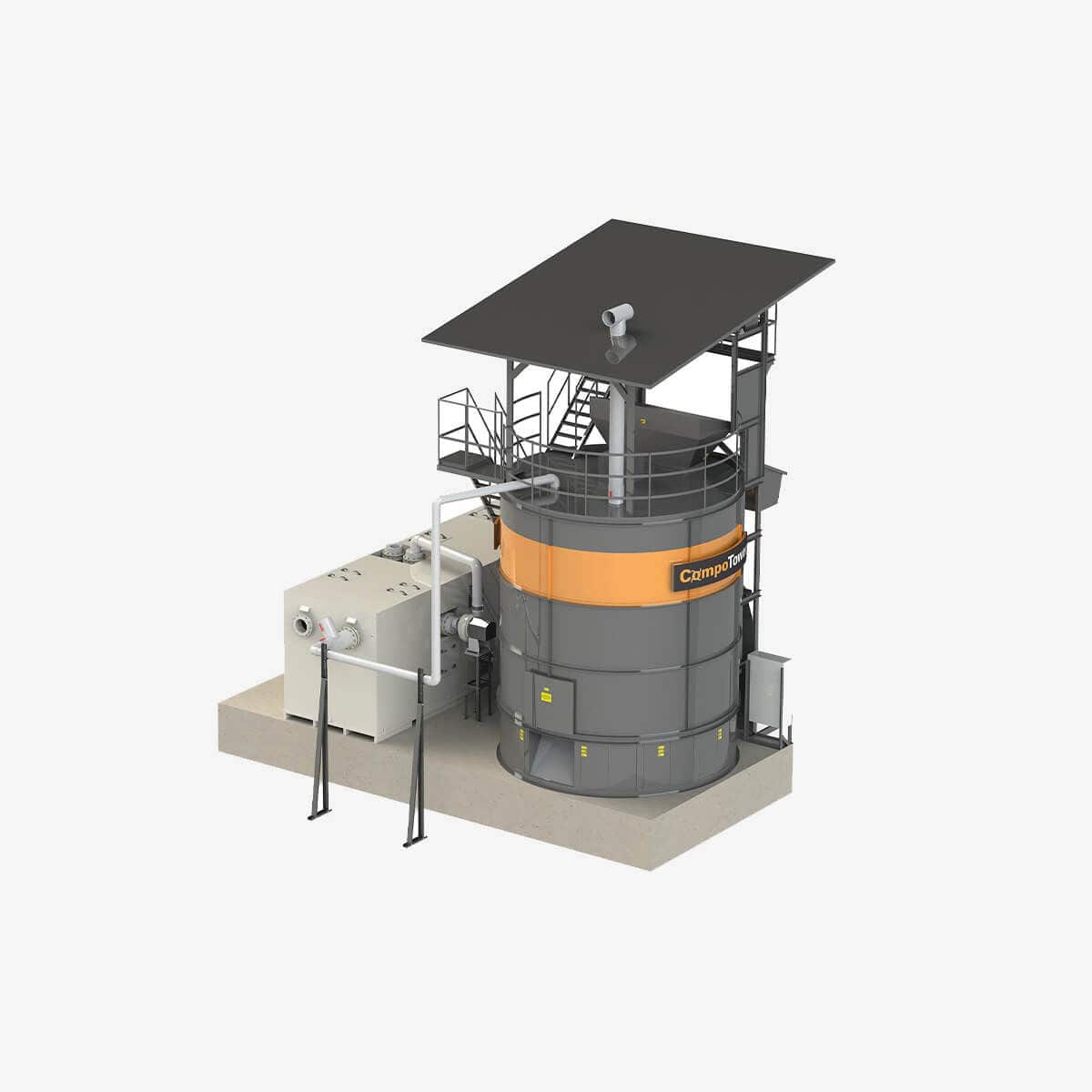 Slurry separator - CompoTower - Big Dutchman