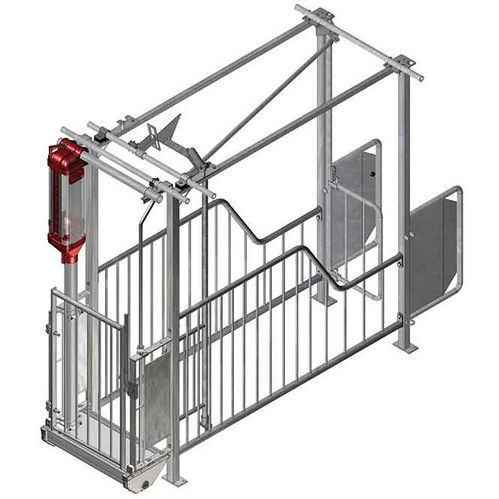 Slatted floor gestation stall - ACO Funki A/S - with drinker