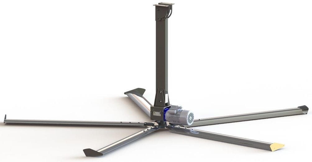 Farm building fan - AGRICOW - for greenhouse / for livestock buildings ...