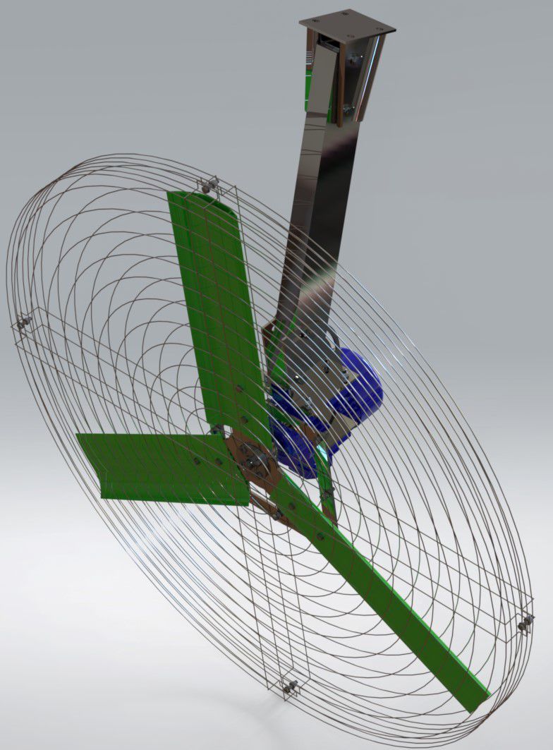 Farm building fan - AGRICOW - for livestock buildings / for greenhouse ...