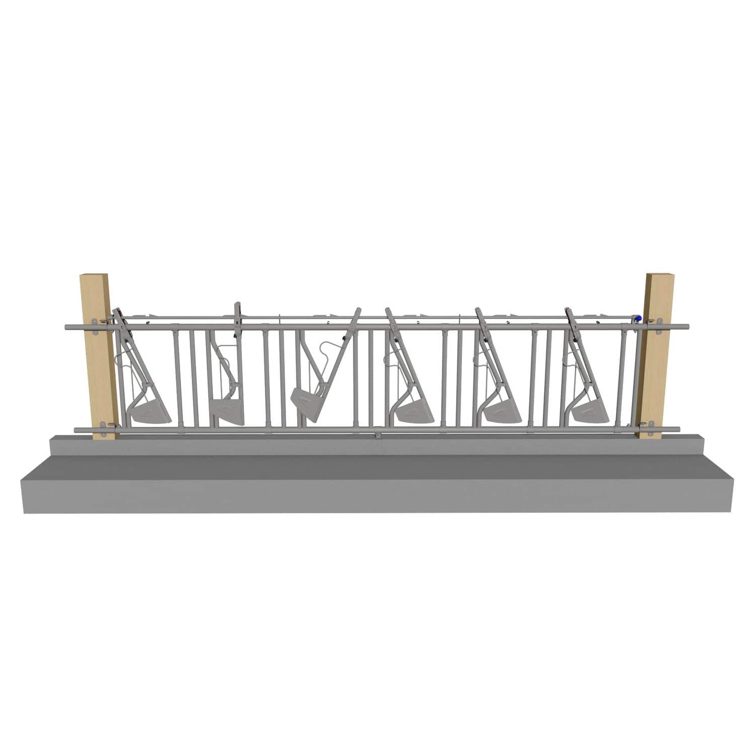 Cows yoke - Reliability - AGRITUBEL - standard / self-locking / tubular