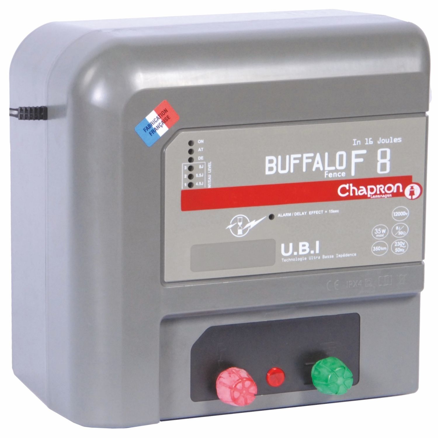 Plug-in fence energizer - BUFFALO F8 - CHAPRON-LEMENAGER SAS