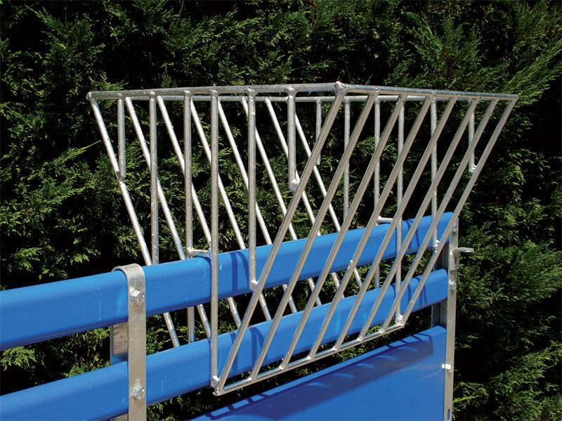 Calf hay rack - CK Industries - steel / multi-access