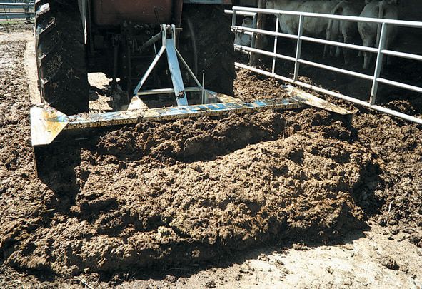 U-shaped manure scraper - CK Industries