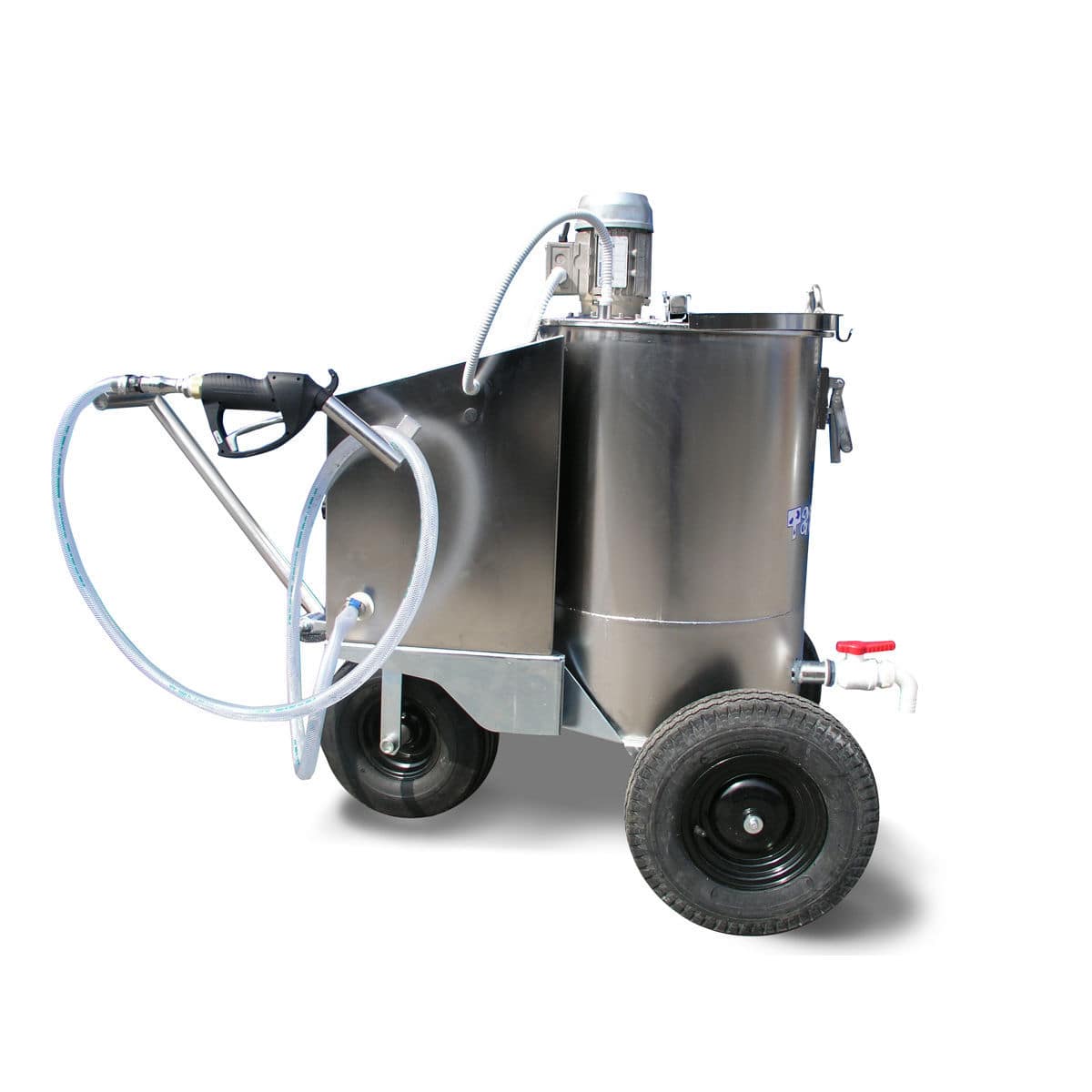 Towed calf milk cart - Condor S.r.l. - with milk heater / with water ...