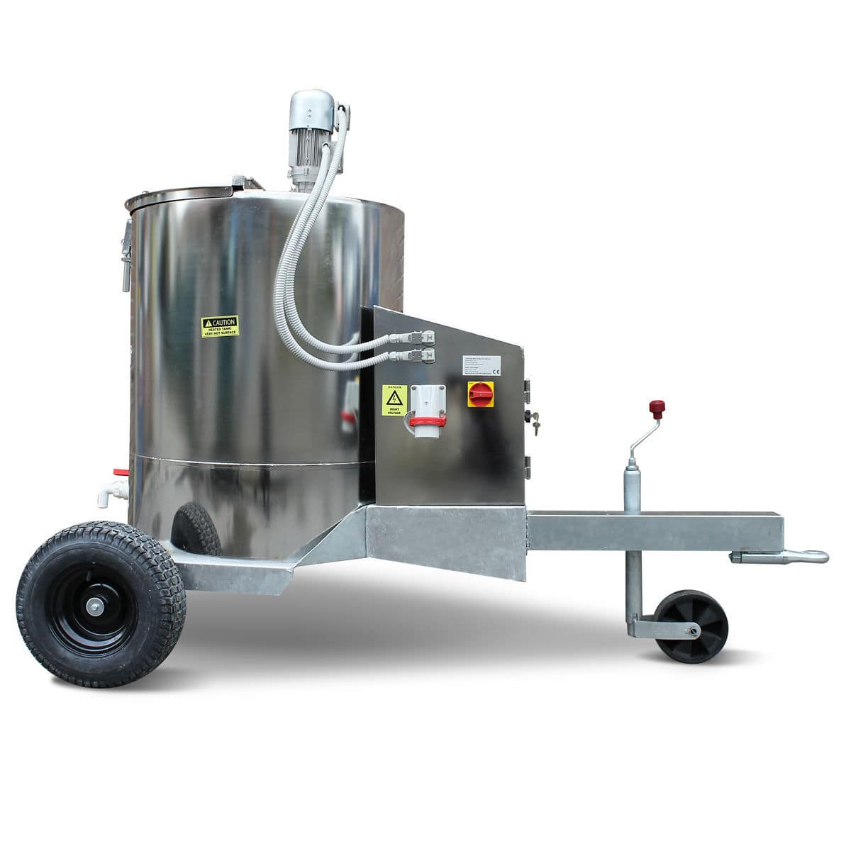 Towed calf milk cart - Condor S.r.l. - with milk heater / with water ...