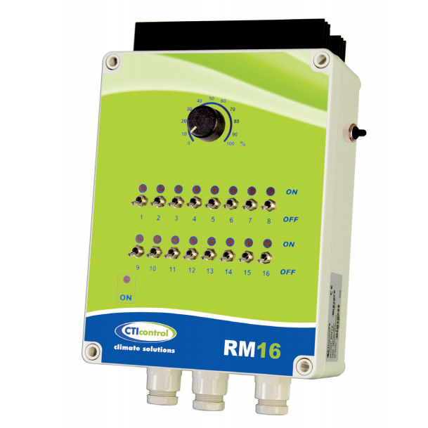 Barn climate controller - RM16 - CTIcontrol - for ventilation / for ...