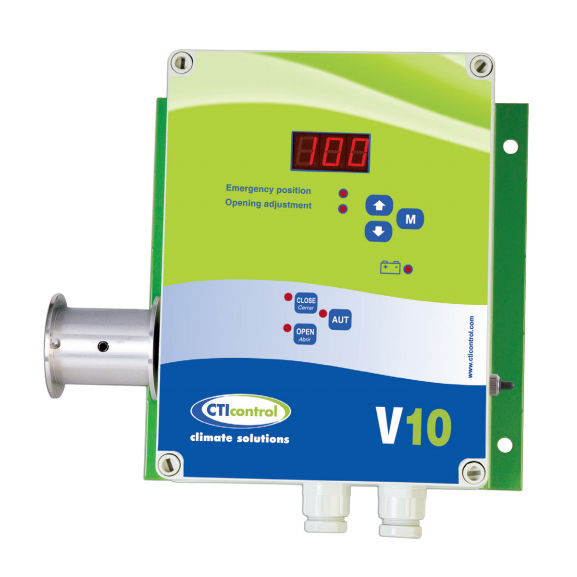 Farm building climate controller - V10 - CTIcontrol - for ventilation ...