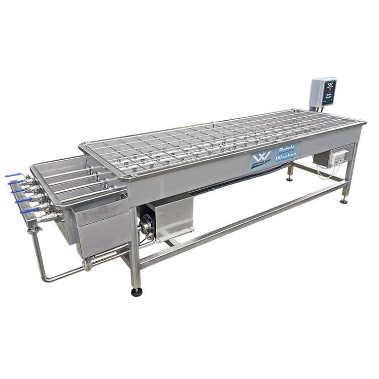 Milk bottle washing system - W series - Daritech, Inc. - automatic