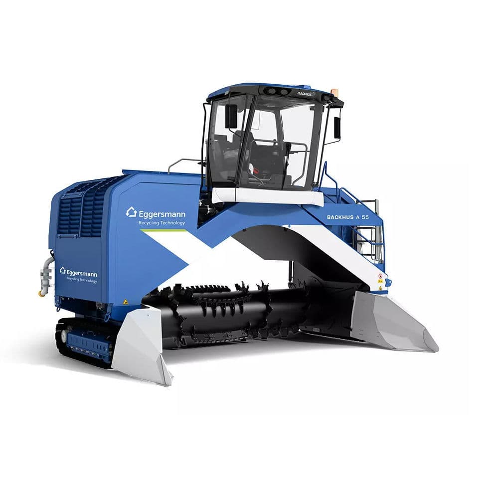 Self-propelled compost turner - BACKHUS A 50 / A 55 - Eggersmann ...