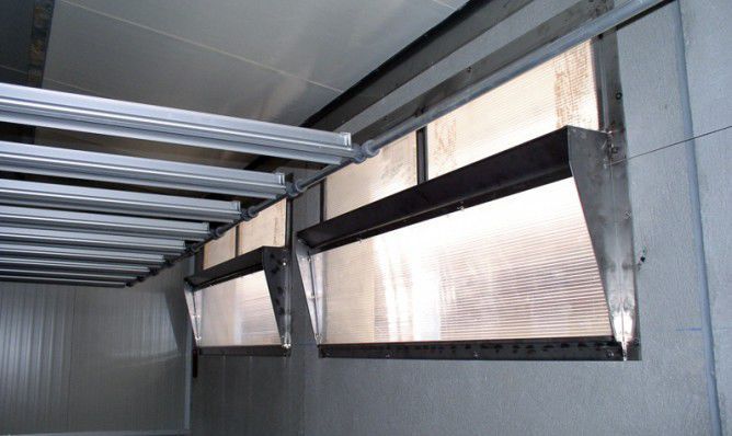 Air inlet for livestock buildings - Evoteck s.r.l. - wall-mounted