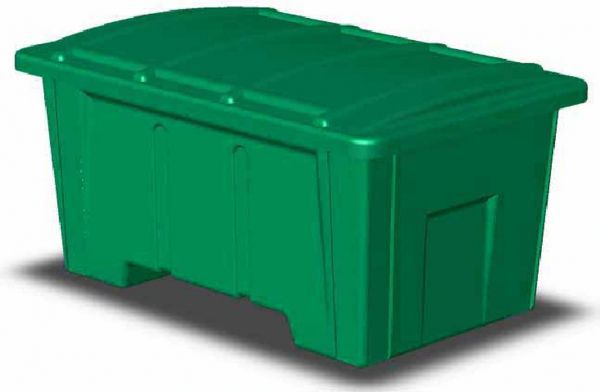 Polyethylene waste container - C, V - Fm Grupo - for carcasses / with lid