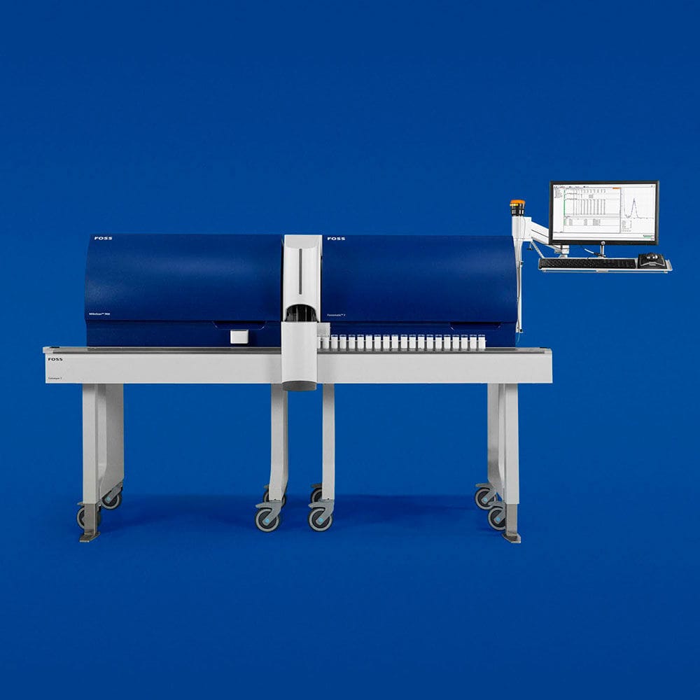 Milk analyzer - CombiFoss™ 7 - FOSS - protein / total fat / lactose