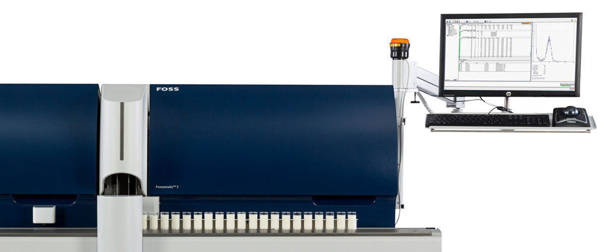 Milk analyzer - Fossomatic™ 7 DC - FOSS - somatic cells