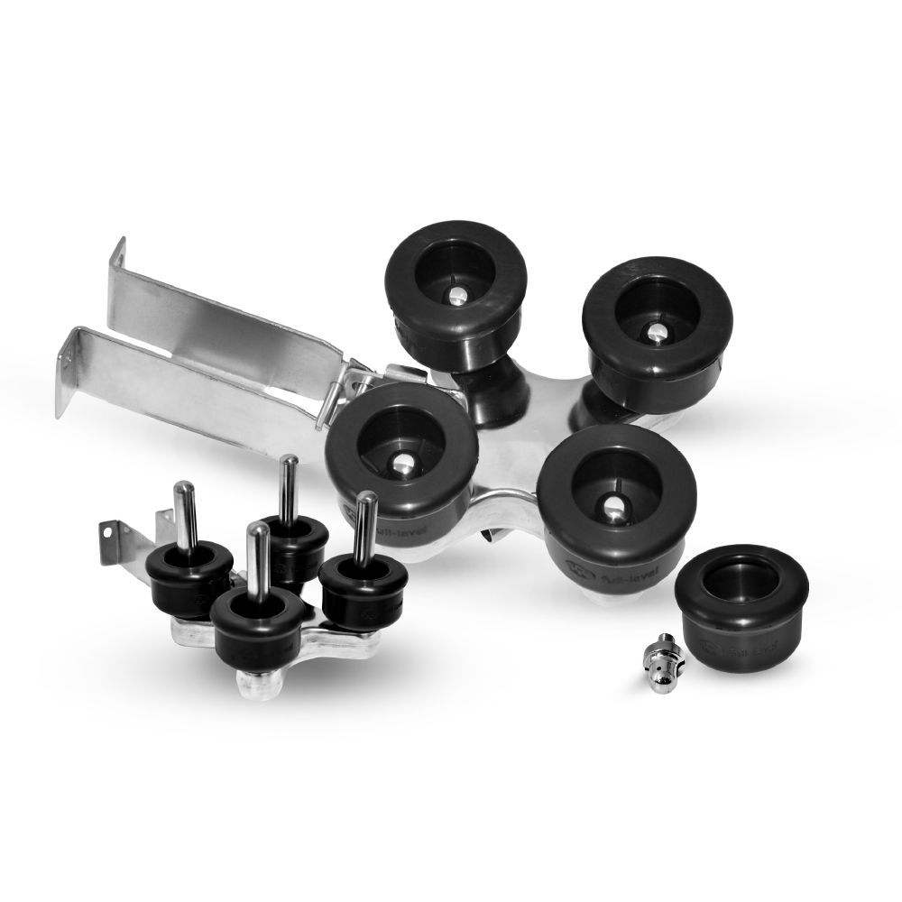 Stainless steel milking cluster cleaning plate - Full-Laval Ltd.