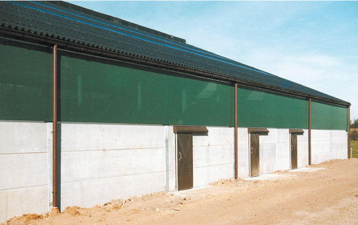 Windbreak barrier - Farmflex - Galebreaker Limited - fixed