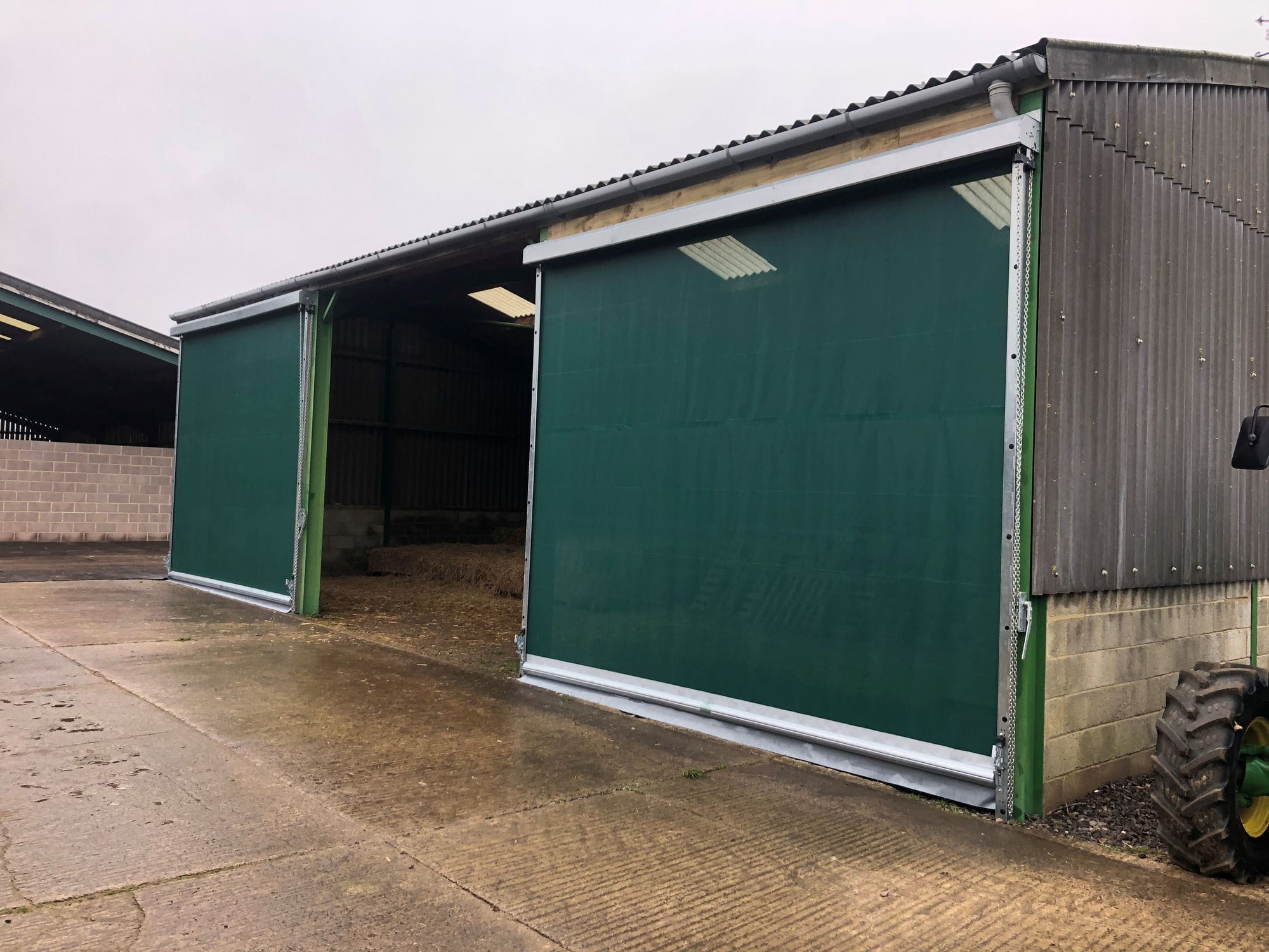 Barn door - Agridoor Classic® - Galebreaker Limited - for livestock ...