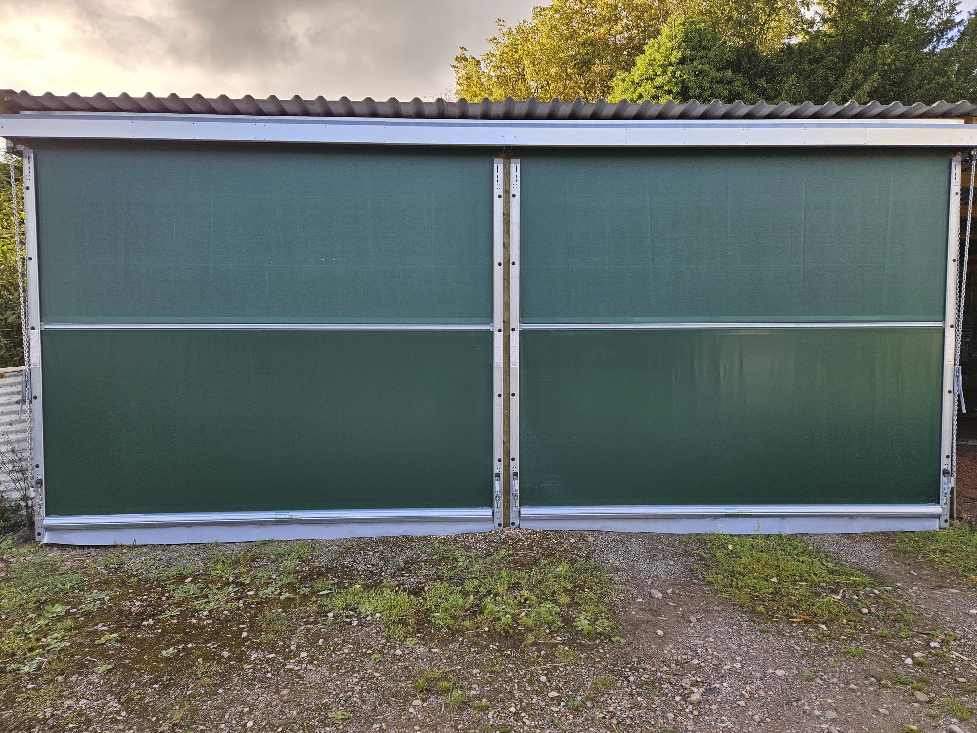 Door for livestock buildings - Agridoor Classic Plus - Galebreaker ...