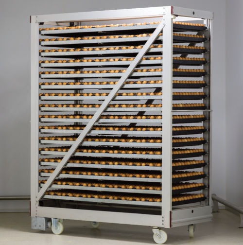 Incubation egg crate - HatchTech B.V. - for chicken eggs