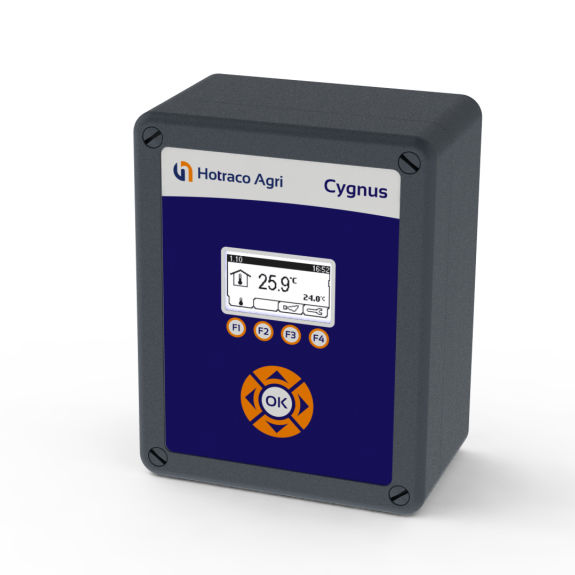 Barn climate controller - CYGNUS-V - Hotraco Agri BV - for ventilation