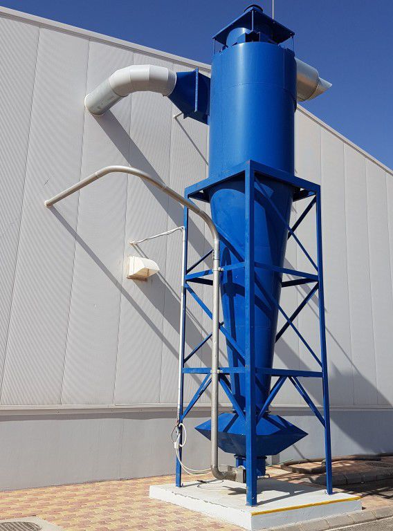 Cyclone dust collector - Innovatec Hatchery Automation - for hatchery ...