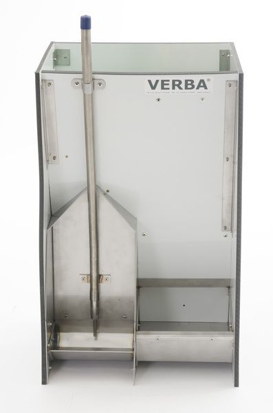 Pig hopper feeder - DW Series - VERBA - with drinking nipples
