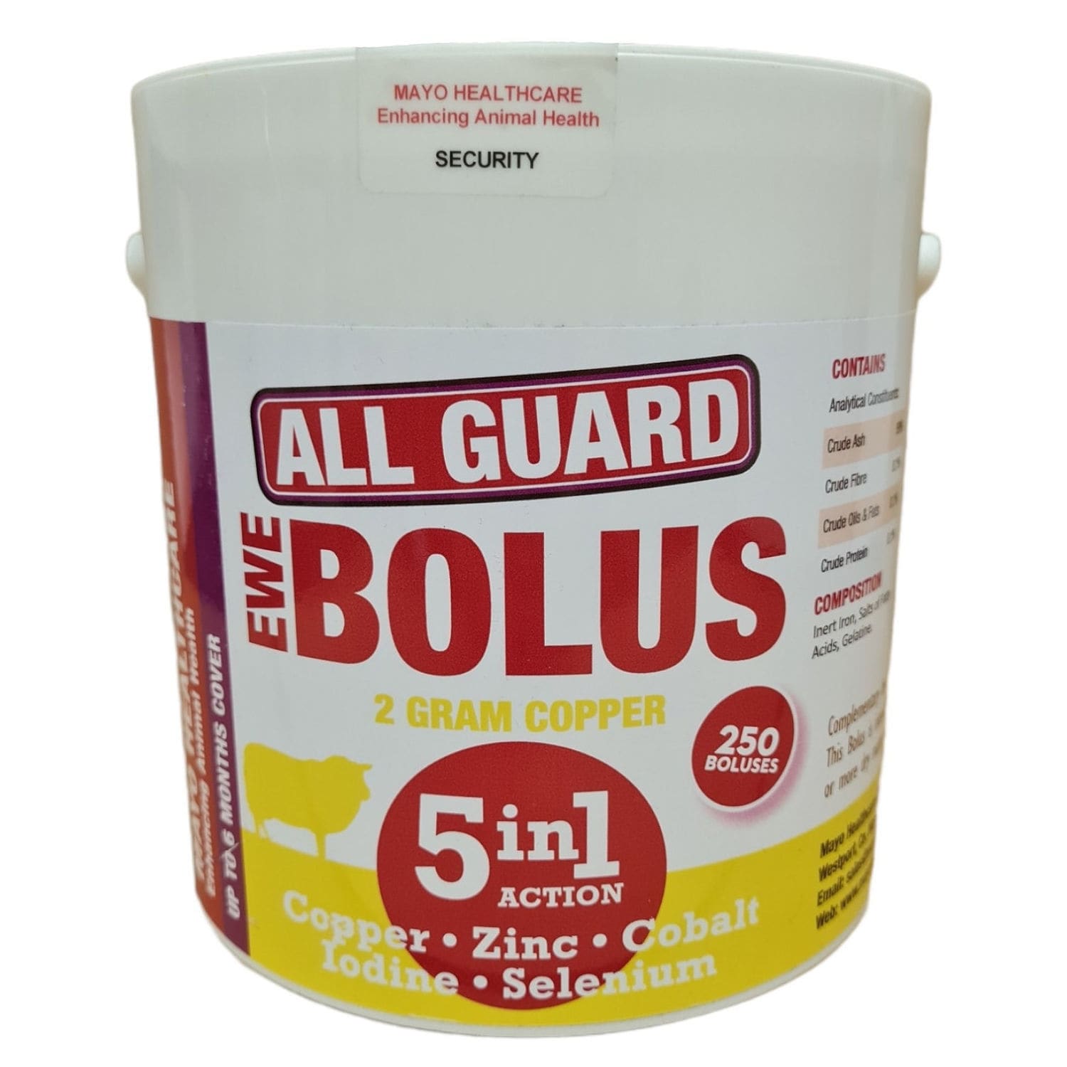 Nutrition bolus - All Guard Ewe - Mayo Healthcare - sheep / goat ...