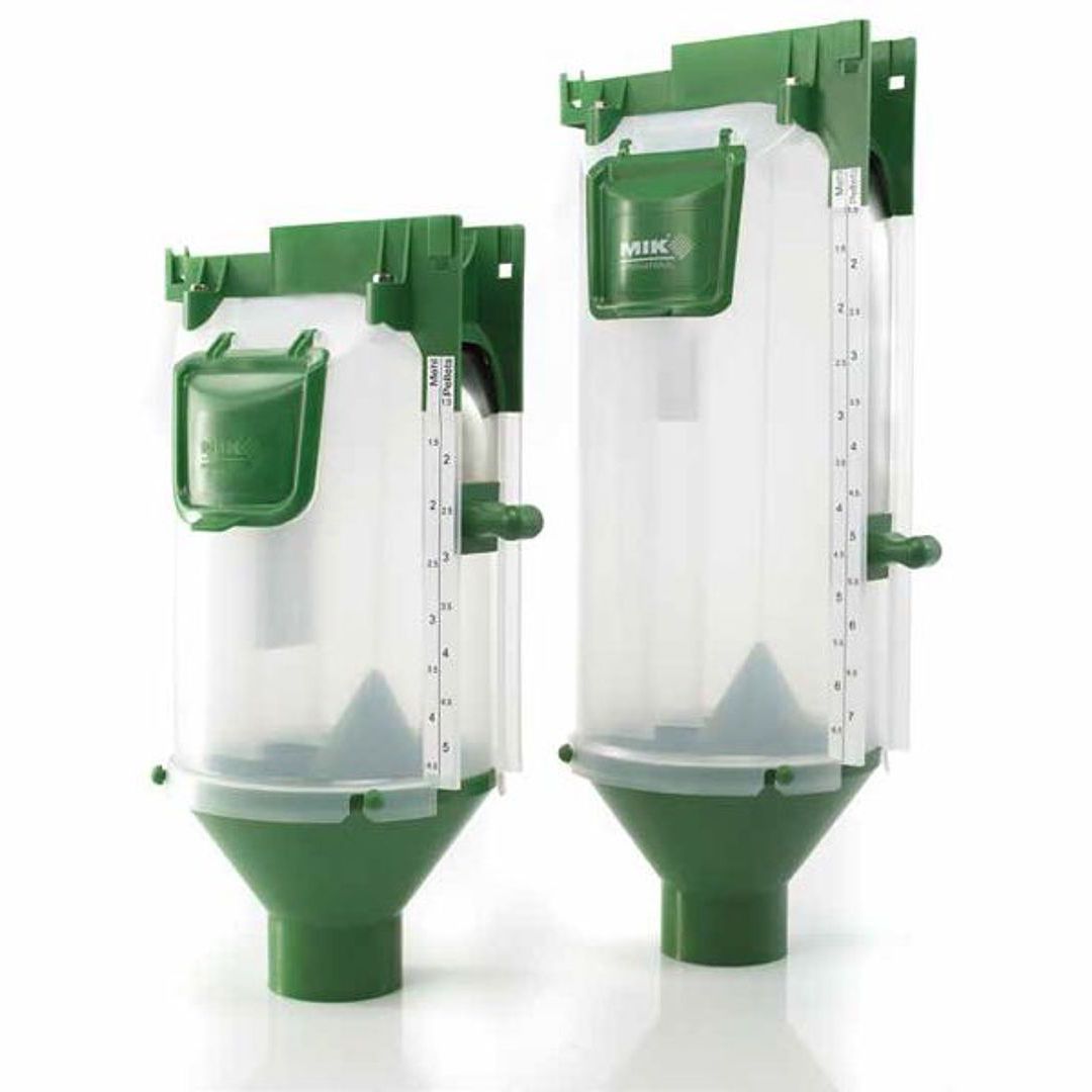 Feed drop feeder - BISTRO - MIK INTERNATIONAL - for livestock farming ...