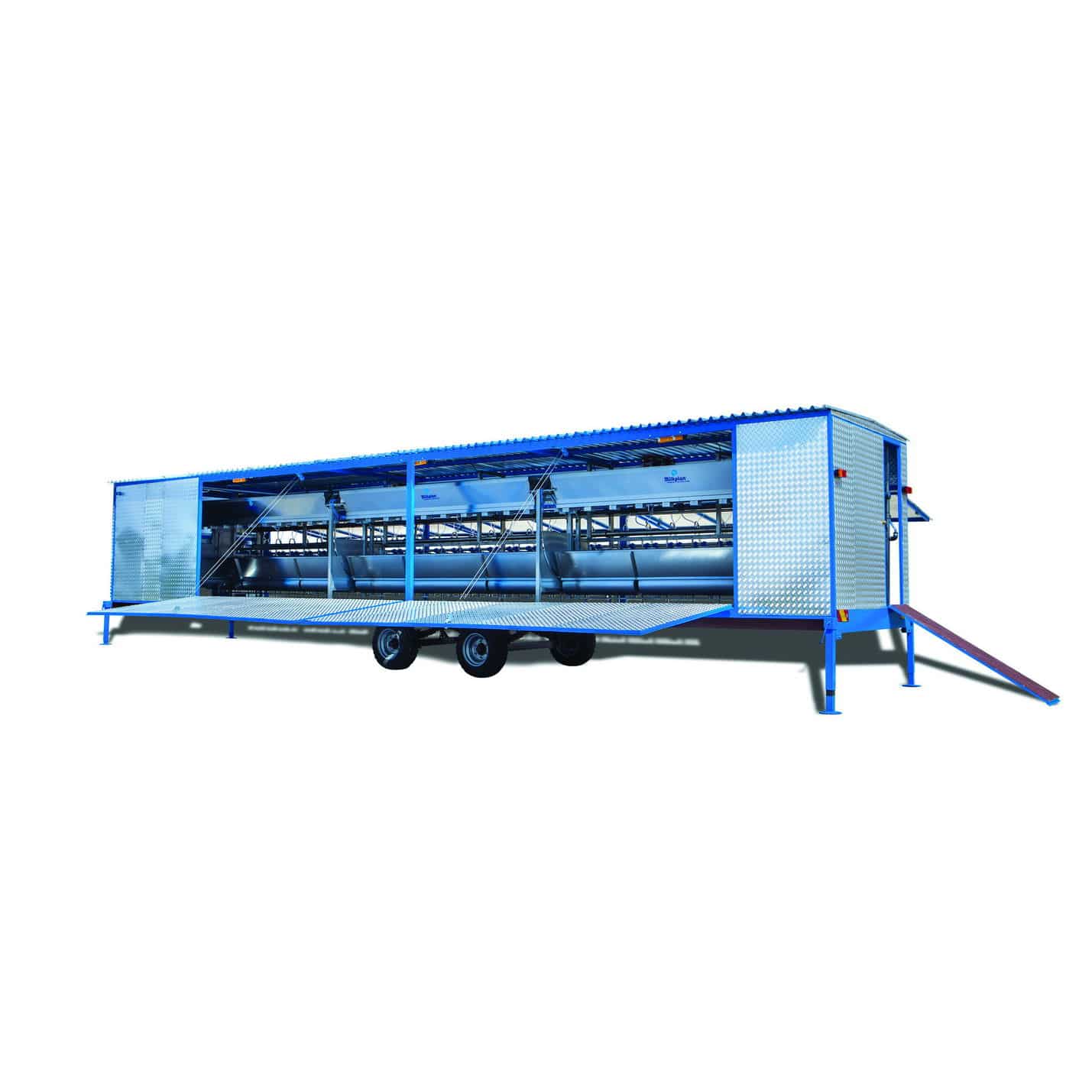 Goat milking parlour - MP Armektron - MILKPLAN S.A. - for sheep / side ...