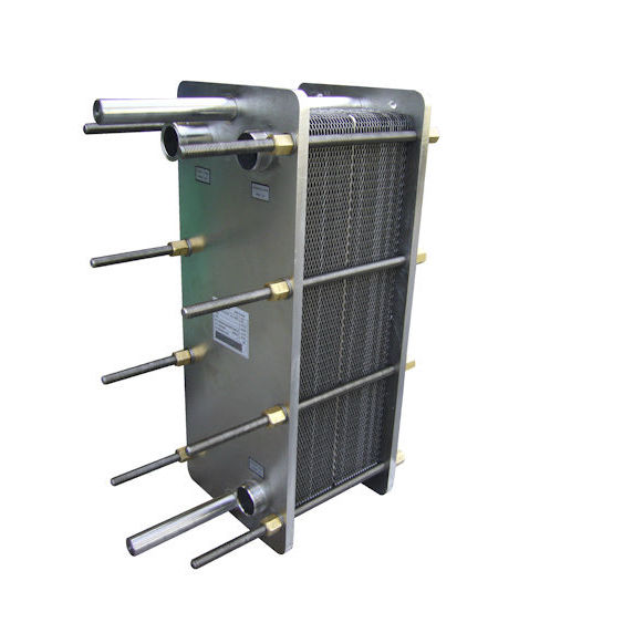 Plate heat exchanger - MILKPLAN S.A. - for milk cooler