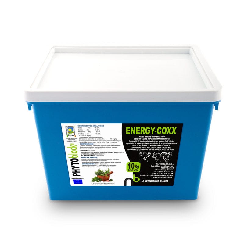 Animal feed supplement - ENERGY COX - NUTRIBLOCK - cattle / sheep / goat