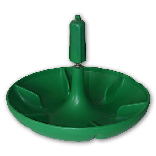 Pig pan feeder - 156 - OK PLAST - plastic / multi-access / floor-mounted