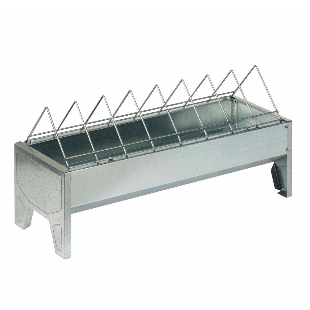 Poultry trough - HD50H - Olba B.V. - metal / multi-access