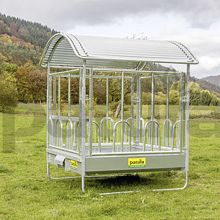 Cattle hay rack - 303538 - PATURA KG - for horses / steel / multi-access
