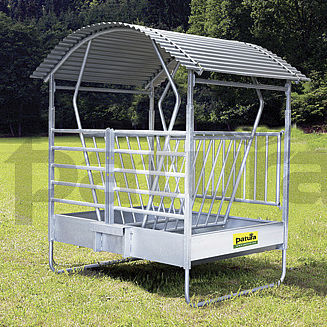 Cattle hay rack - 303553 - PATURA KG - steel / multi-access