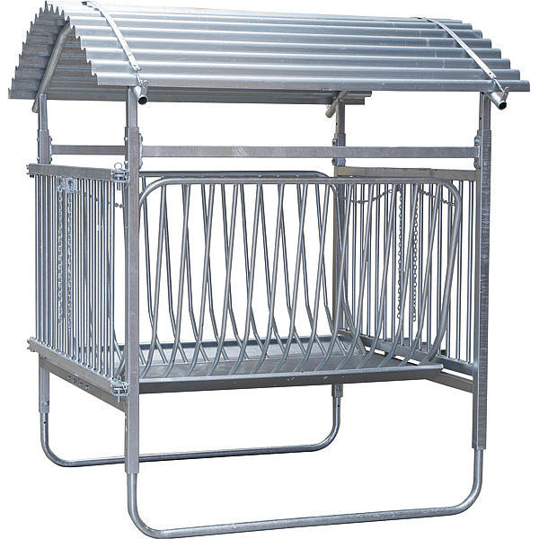 Sheep hay rack - 373517 - PATURA KG - for goats / galvanized steel ...