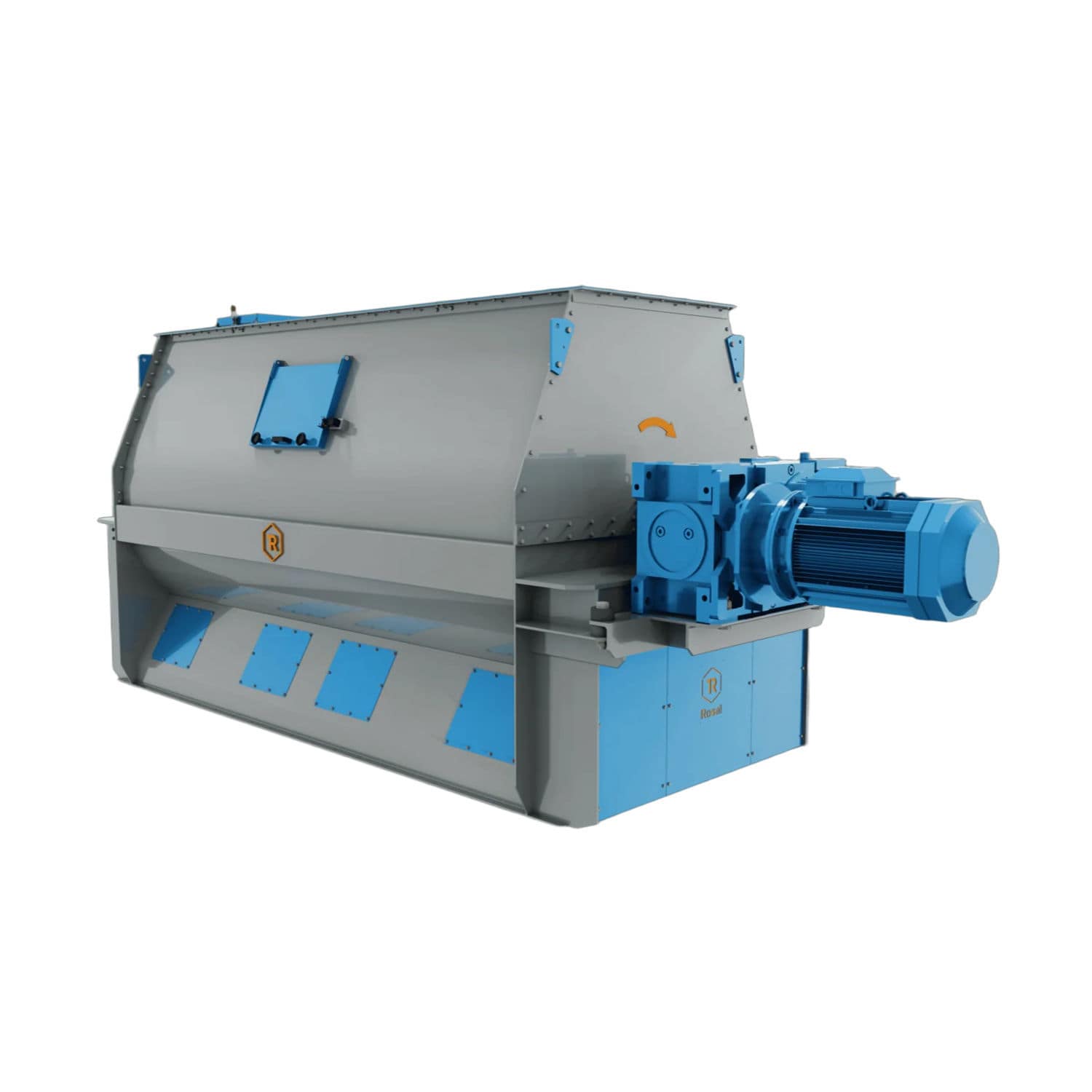 Paddle feed mixer - ROSAL Instalaciones Agroindustriales, S.A. - stationary