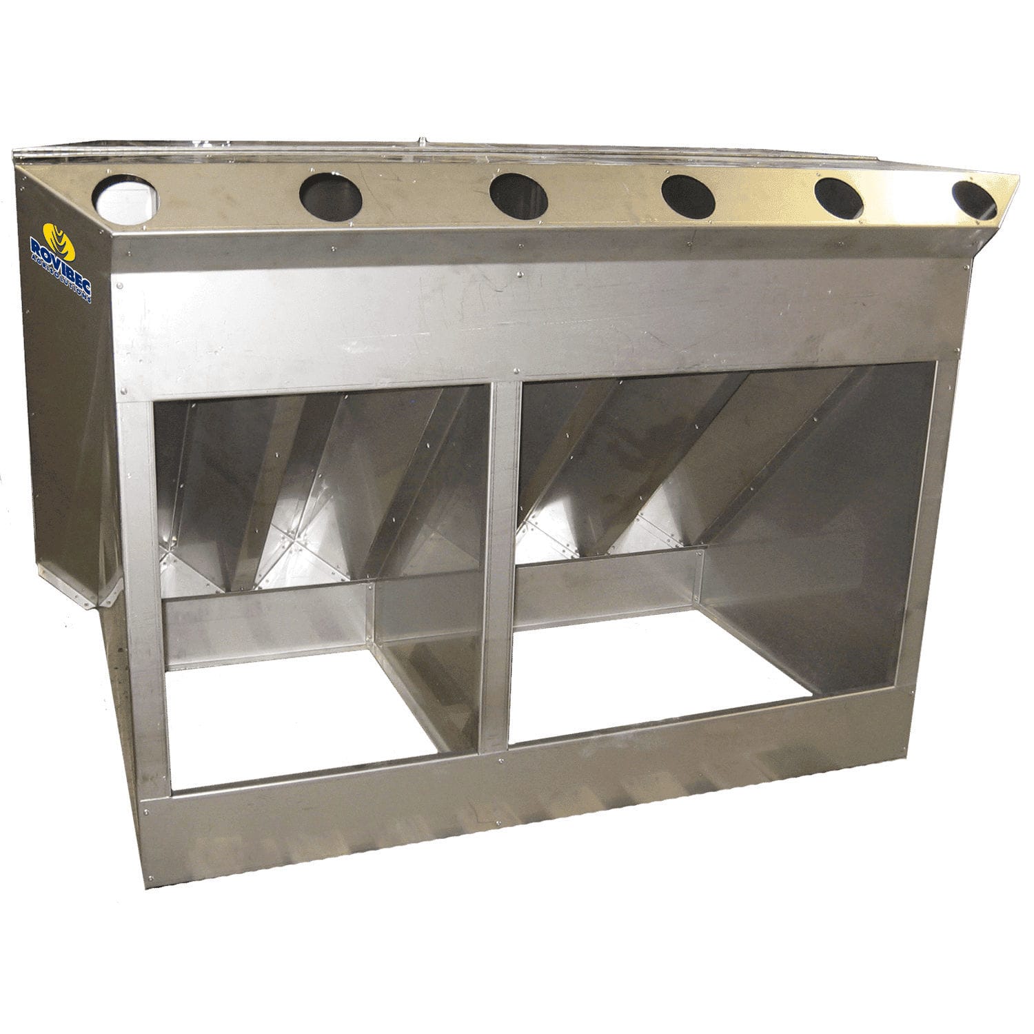 Feed dispenser - Rovibec Agrisolusions - for livestock farming / farm ...