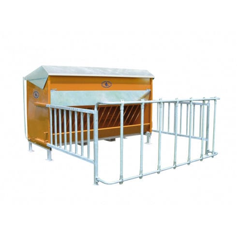 Calf hay rack - JBSF 3030 - SATENE SAS - metal / multi-access