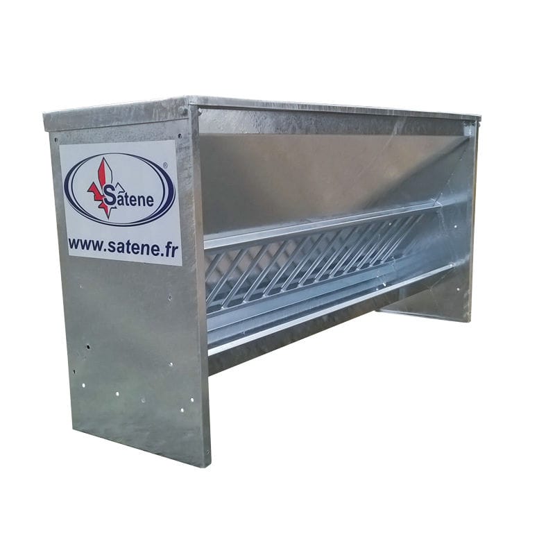 Calf hay rack - JSBF 2001 - SATENE SAS - metal / multi-access / wall ...