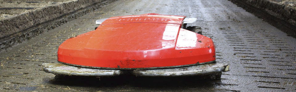 Robotic manure scraper - ENRO - Schauer Agrotronic GmbH - straight ...