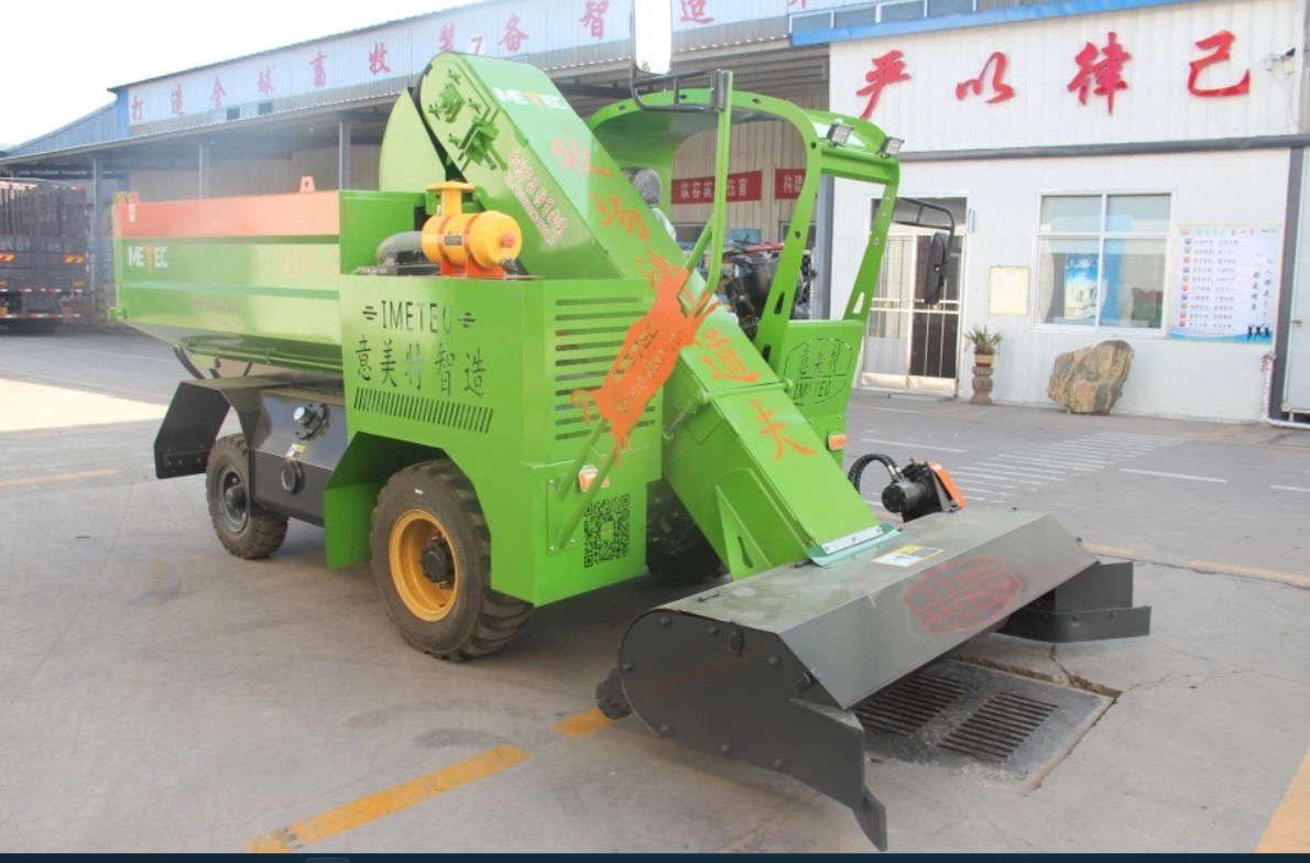 Manure silage collector - 3CBM-VDT 4WD - Tai'an Yimeite Machinery Co., Ltd.