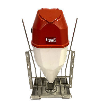 Pig hopper feeder - Bifood+ - TIGSA - plastic / metal / multi-access