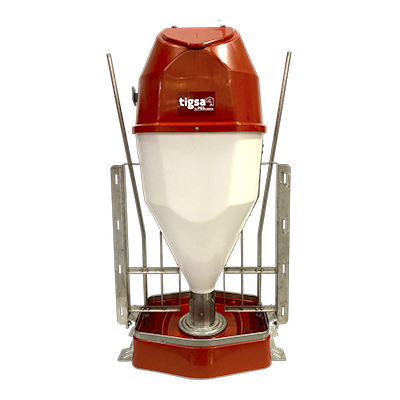 Pig hopper feeder - Bifood + Destete - TIGSA - plastic / multi-access