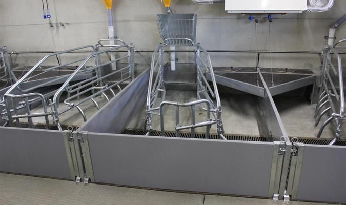 Farrowing stall with drinker - Vissing Agro A/S