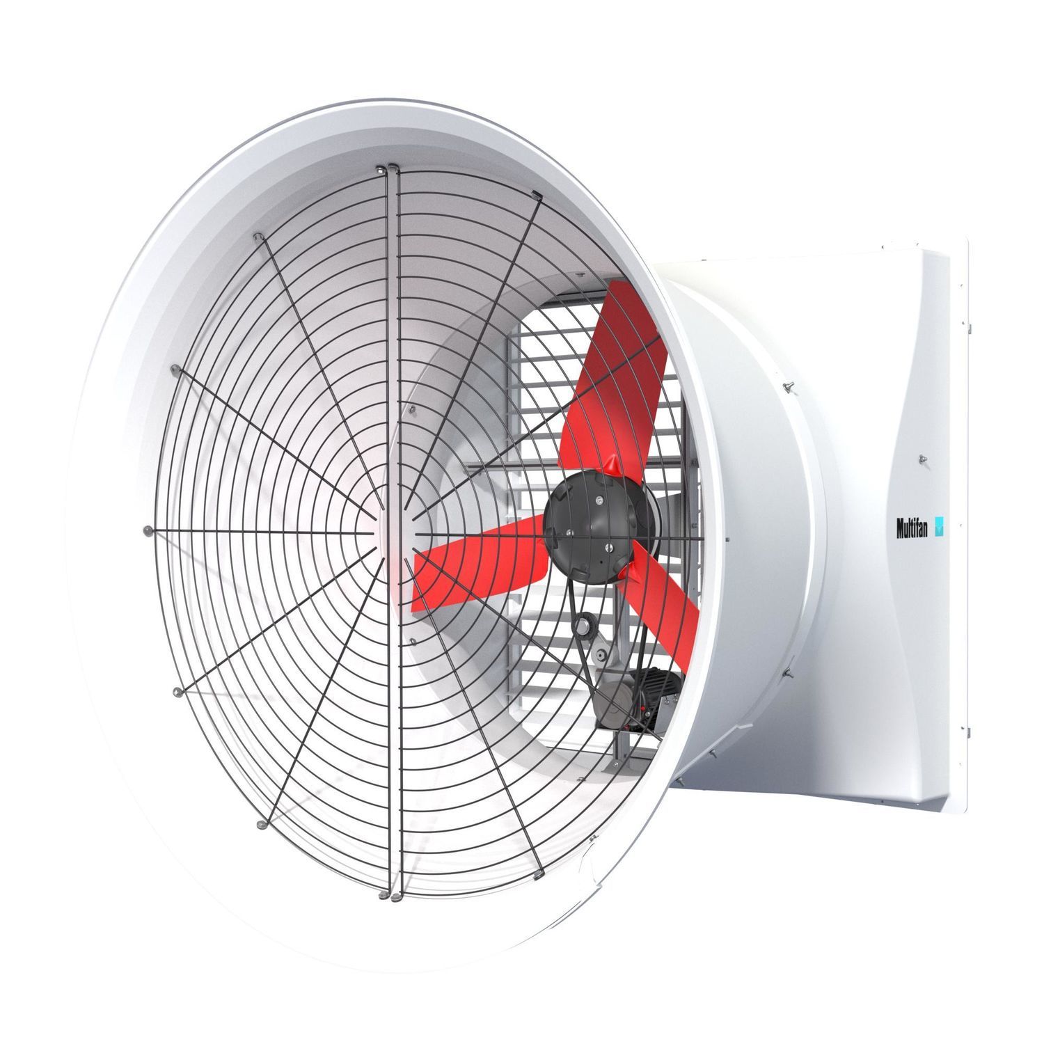 Conical fan - C4D14A3 - Multifan - farm building / for aviaries / for ...