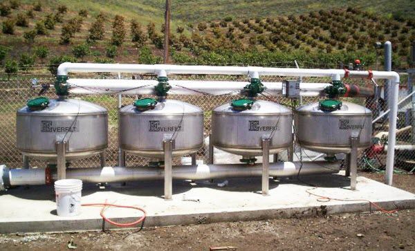 Irrigation sand filter - Everfilt - stainless steel