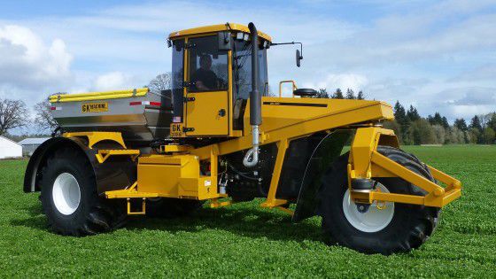 Self-propelled sprayer - 3W6 - G K Machine, Inc. - folding arms ...